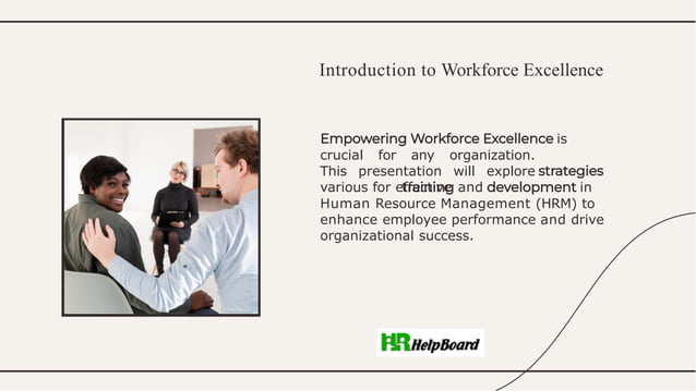 Training and Development in Human Resource Management | PPT