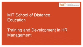 Training and development in HR Management.pptx