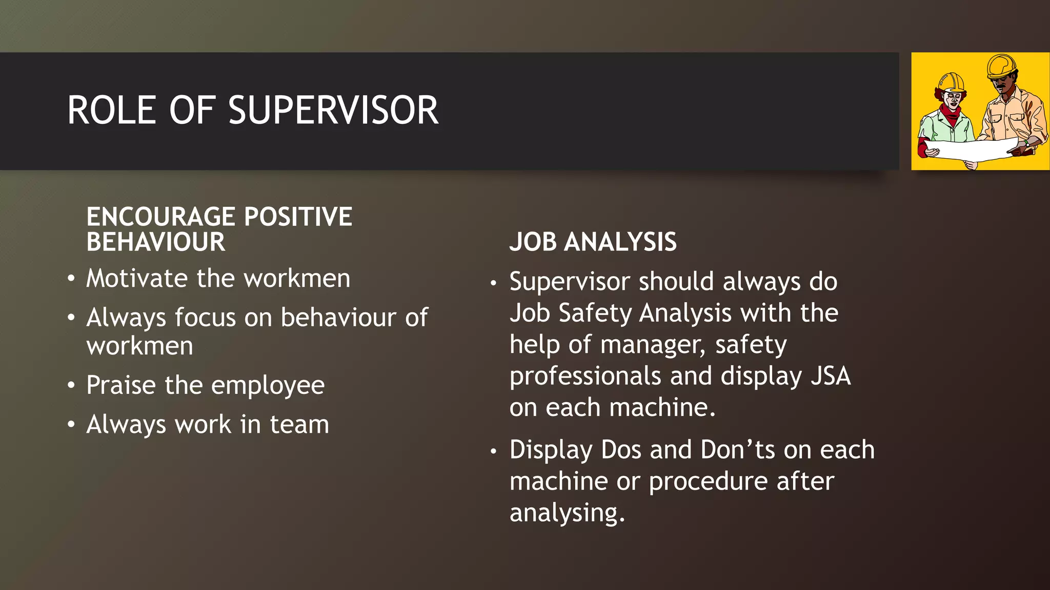 Training and development of supervisor | PPTX