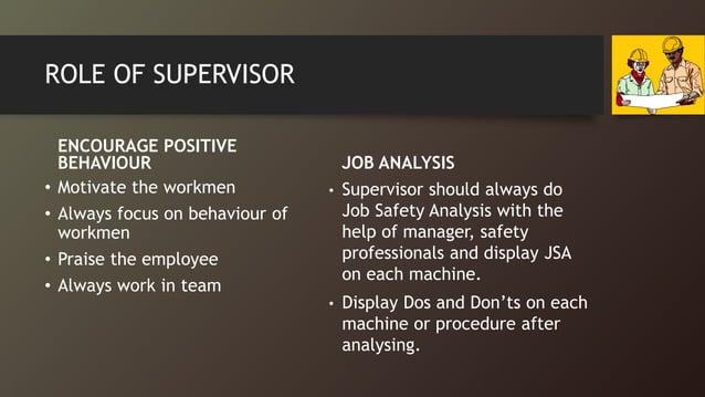 Training and development of supervisor | PPTX