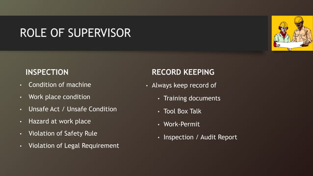 Training and development of supervisor | PPTX