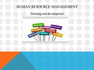 Training and development ppt | PPTX