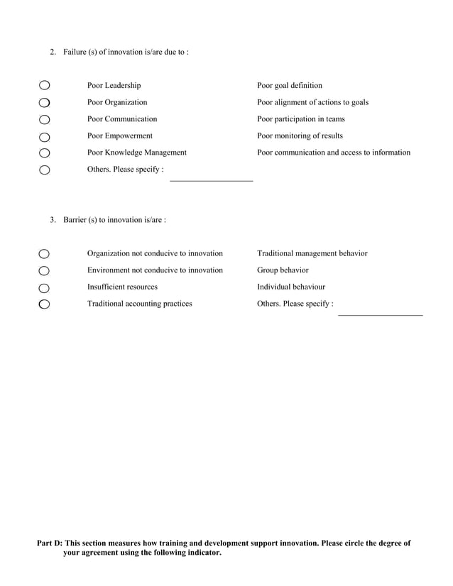 Training and development questionnaire (1) | DOC