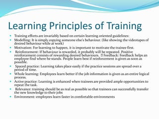 Training and development unit 1 | PPTX