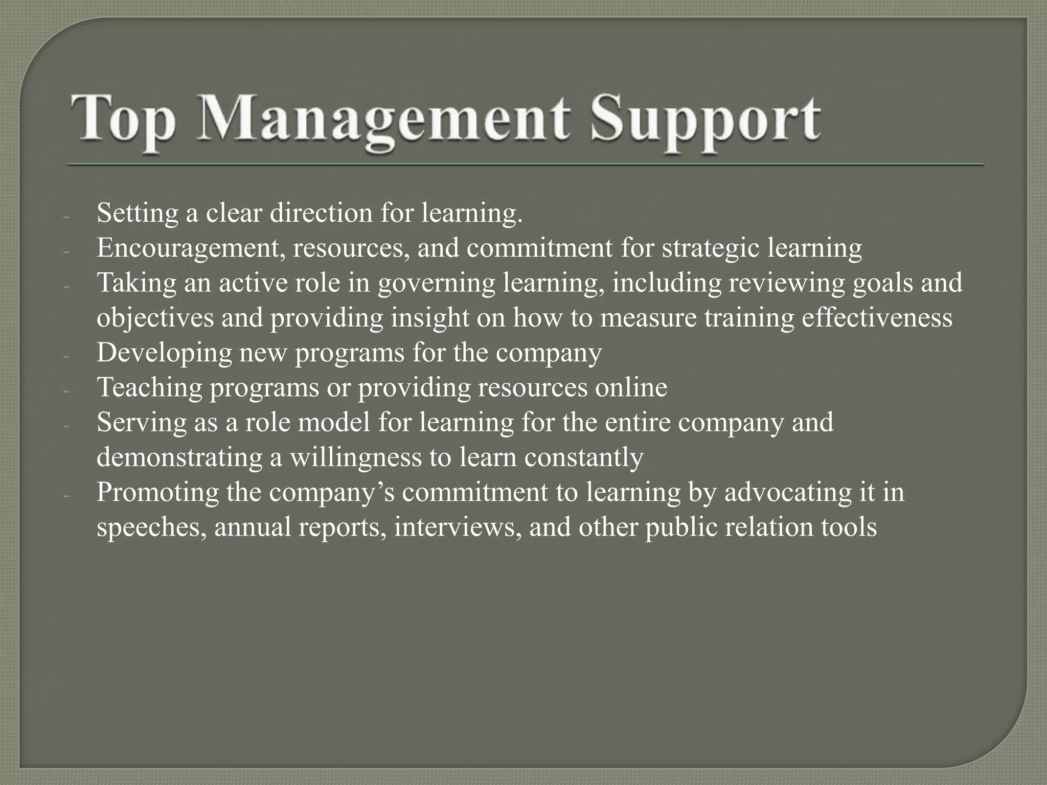 THE STRATEGIC TRAINING AND DEVELOPMENT PROCESS | PPTX