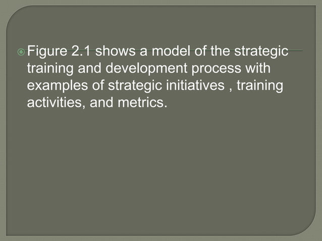 THE STRATEGIC TRAINING AND DEVELOPMENT PROCESS | PPTX | Business ...