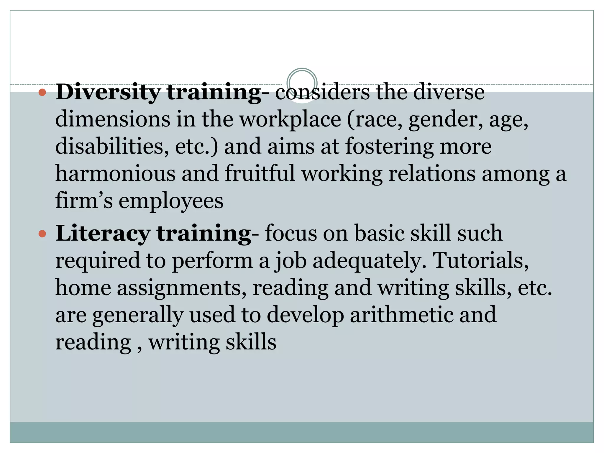 Training and its types | PPTX