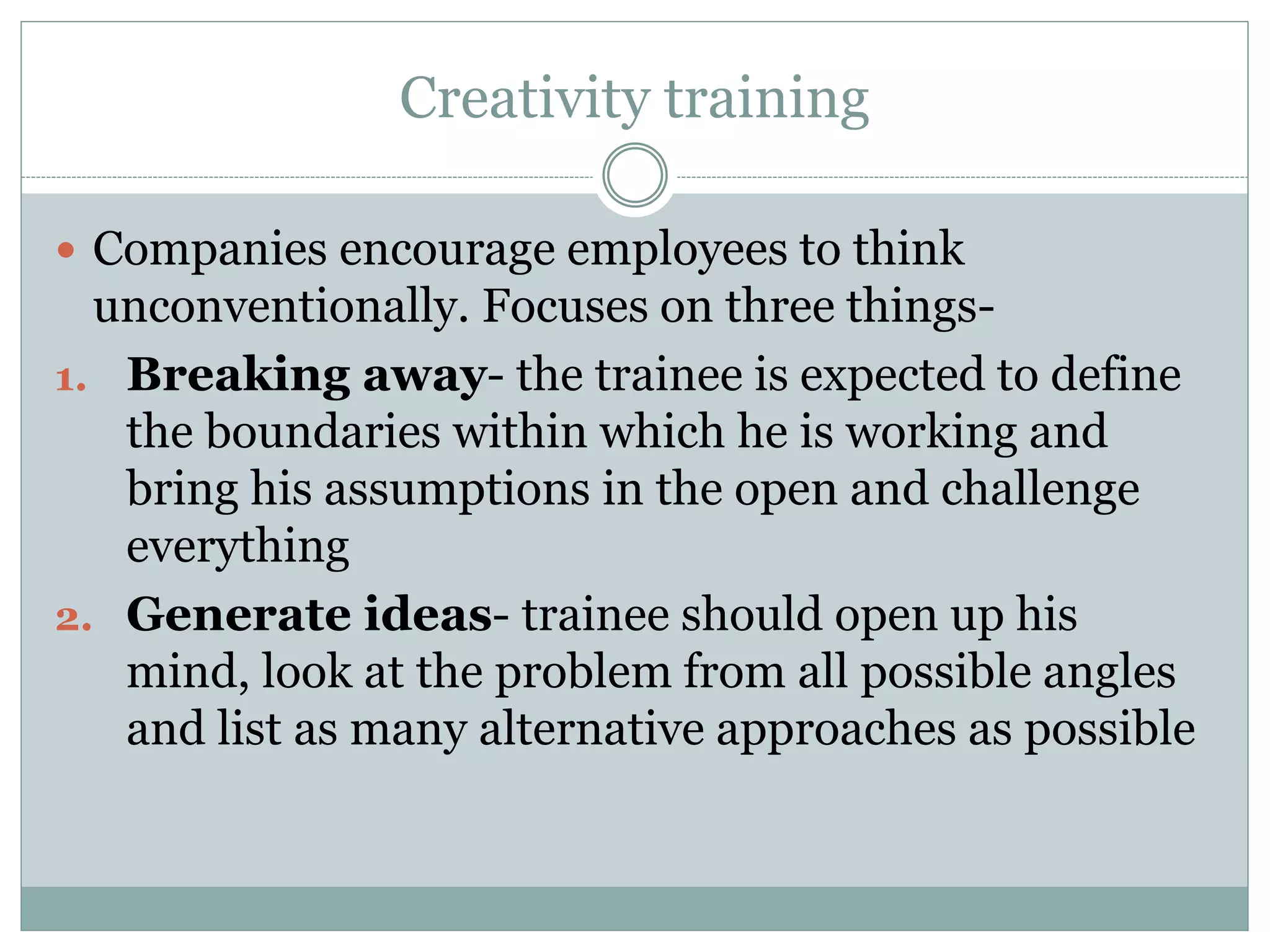 Training and its types | PPTX