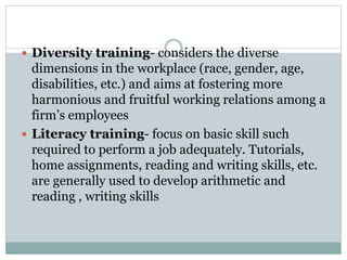 Training and its types | PPTX