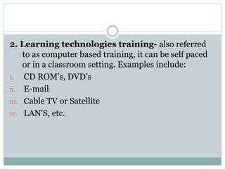 Training and its types | PPTX