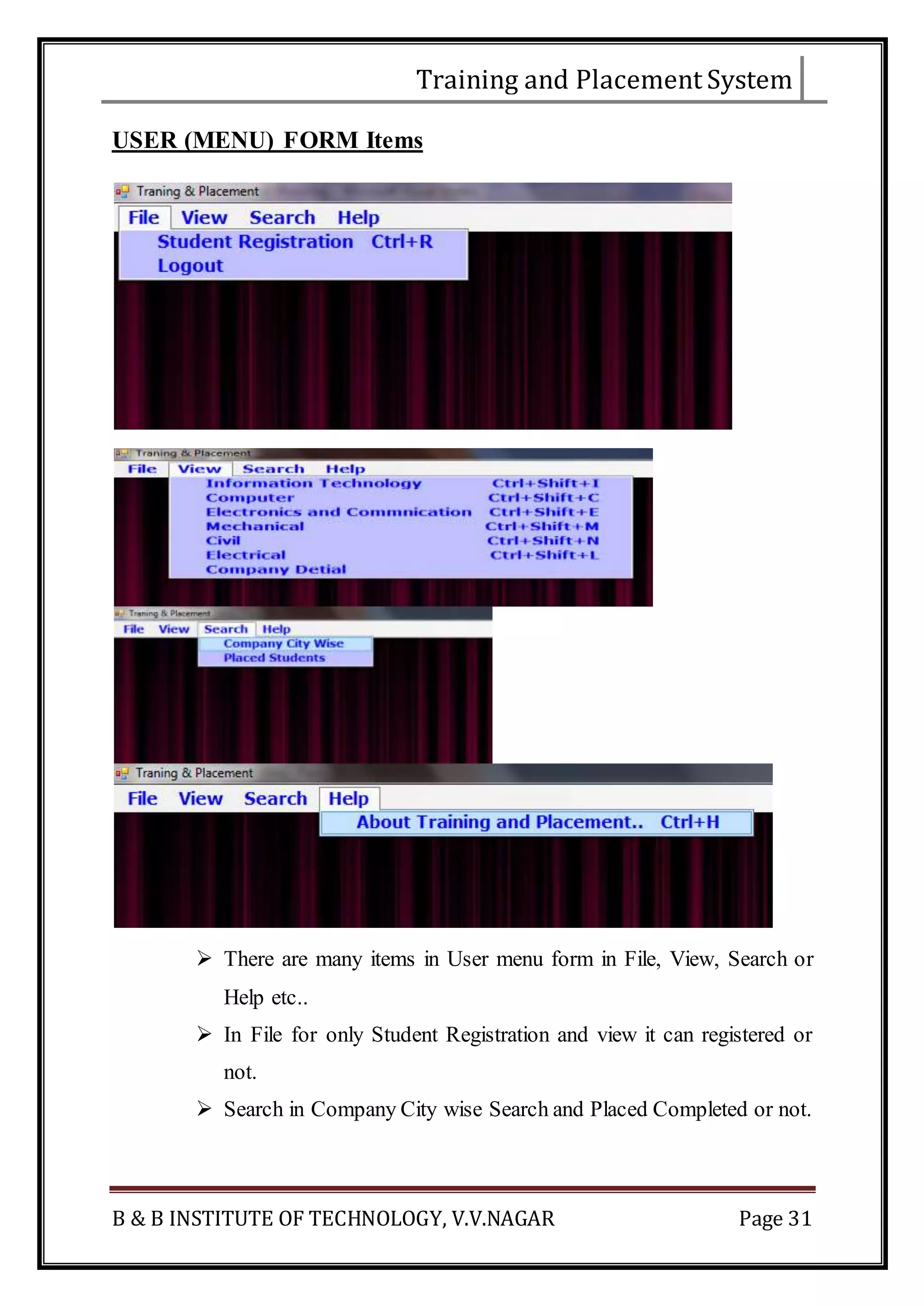 Training and placement | DOCX