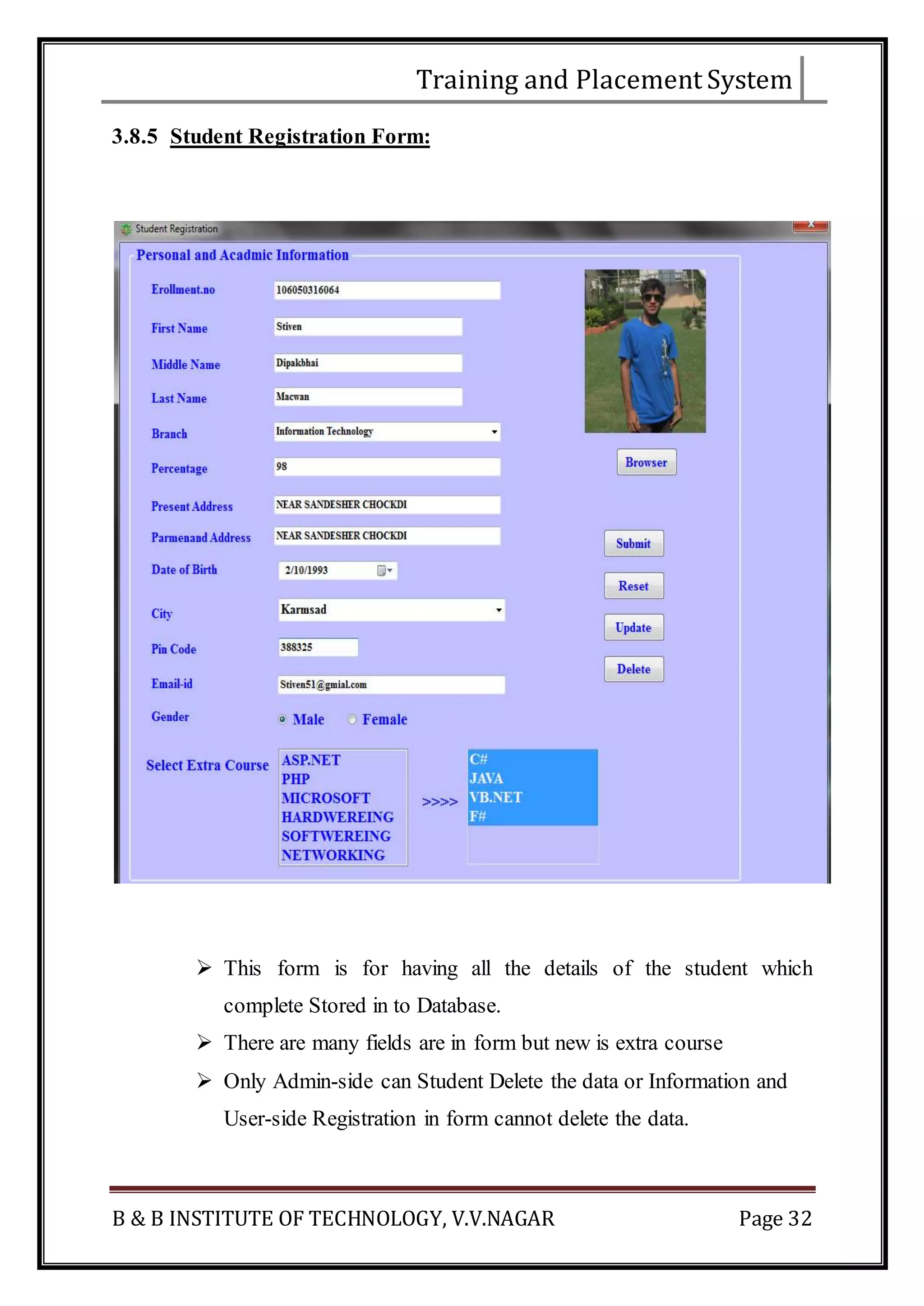 Training and placement | DOCX