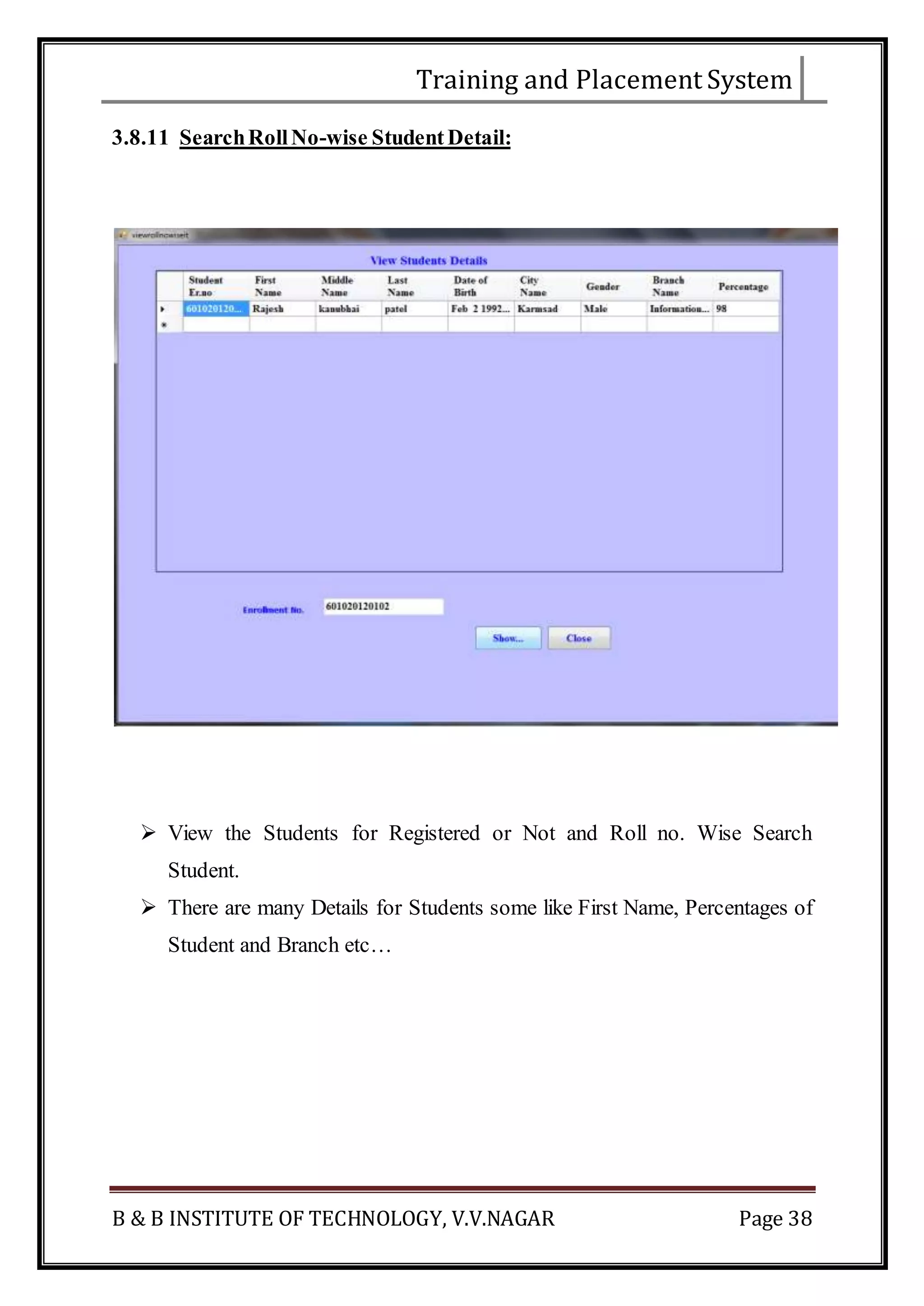 Training and placement | DOCX