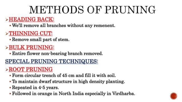Training and pruning | PPTX | Gardening | Home & Garden
