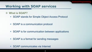 [Android] Web services | PDF