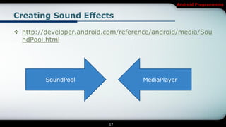 [Android] Multimedia Programming | PDF