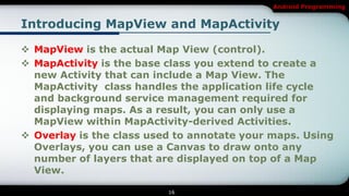 [Android] Maps, Geocoding and Location-Based Services | PPT