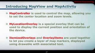 [Android] Maps, Geocoding and Location-Based Services | PPT
