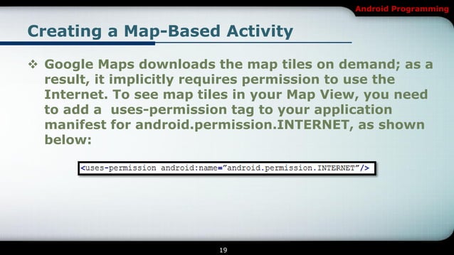 Android Maps Geocoding And Location Based Services Ppt