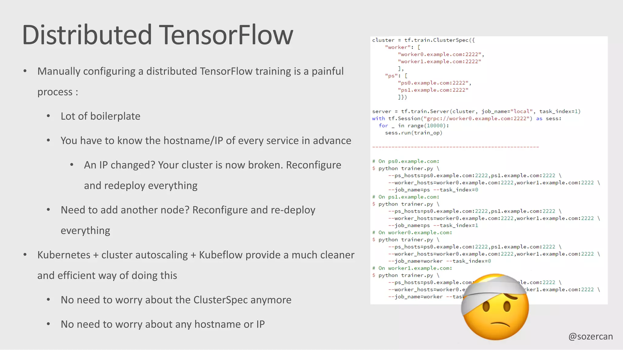 Training and serving Tensorflow with Kubernetes on Azure | PDF