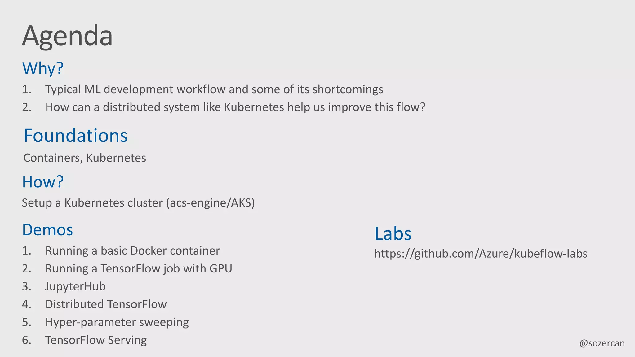 Training And Serving Tensorflow With Kubernetes On Azure Pdf