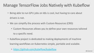Training and serving Tensorflow with Kubernetes on Azure | PPT