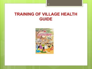 Training and supervision of health workers | PPTX