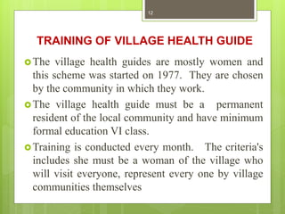 Training and supervision of health workers | PPTX