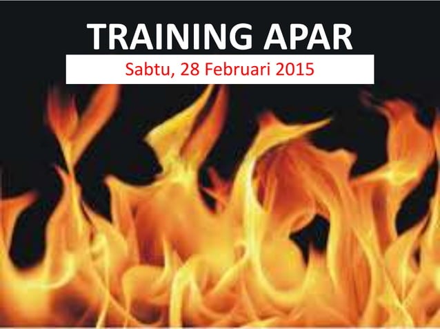 Training apar | PPTX