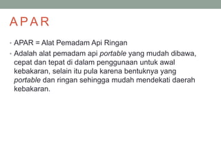 Training apar | PPTX