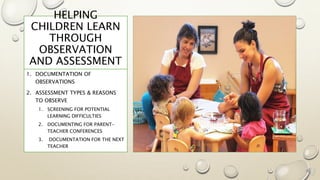 Helping Children Learn Through Assessment and Observation | PPT