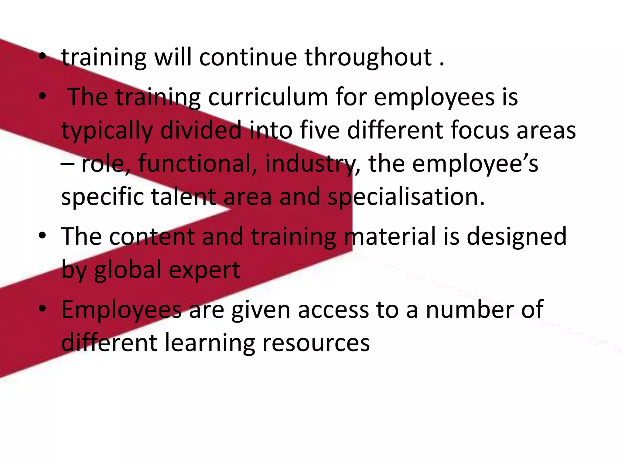 Training at accenture | PPTX