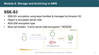 Training AWS: Module 6 - Storage S3 in AWS | PDF