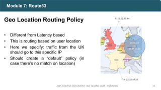 Training AWS: Module 7 - Route53 | PDF