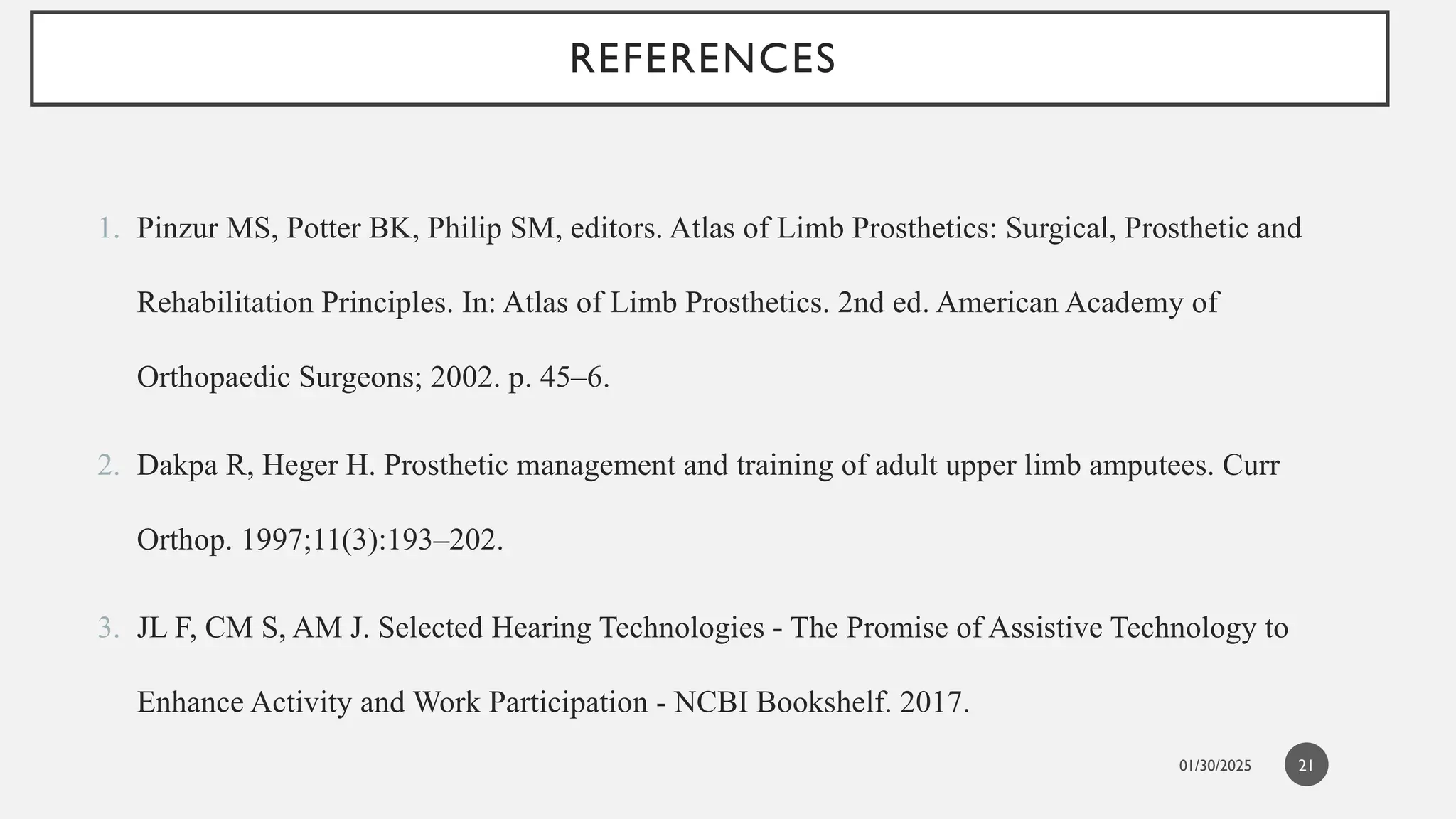 Training Bilateral Trans-humeral Amputee | PPTX