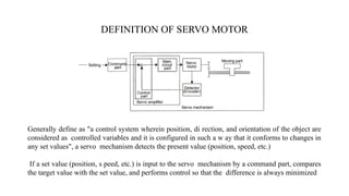 TRAINING BASIC SERVO MOTOR (Basic to Intermediette).pptx