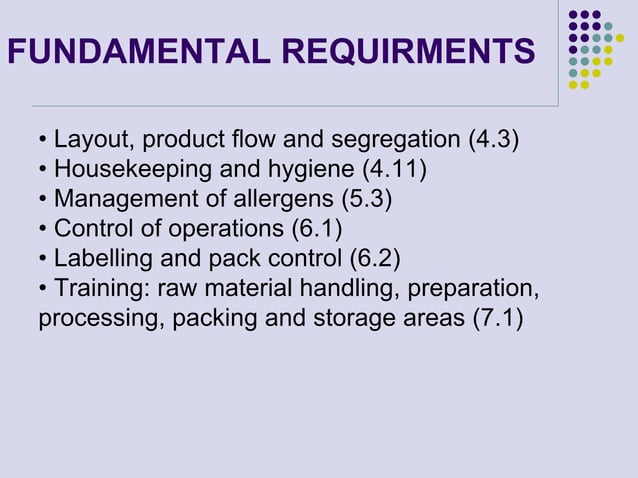 Training BRC Certification | PPTX