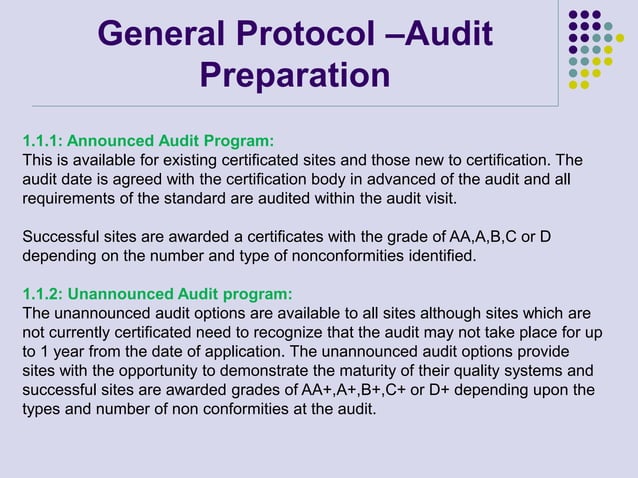 Training BRC Certification | PPTX
