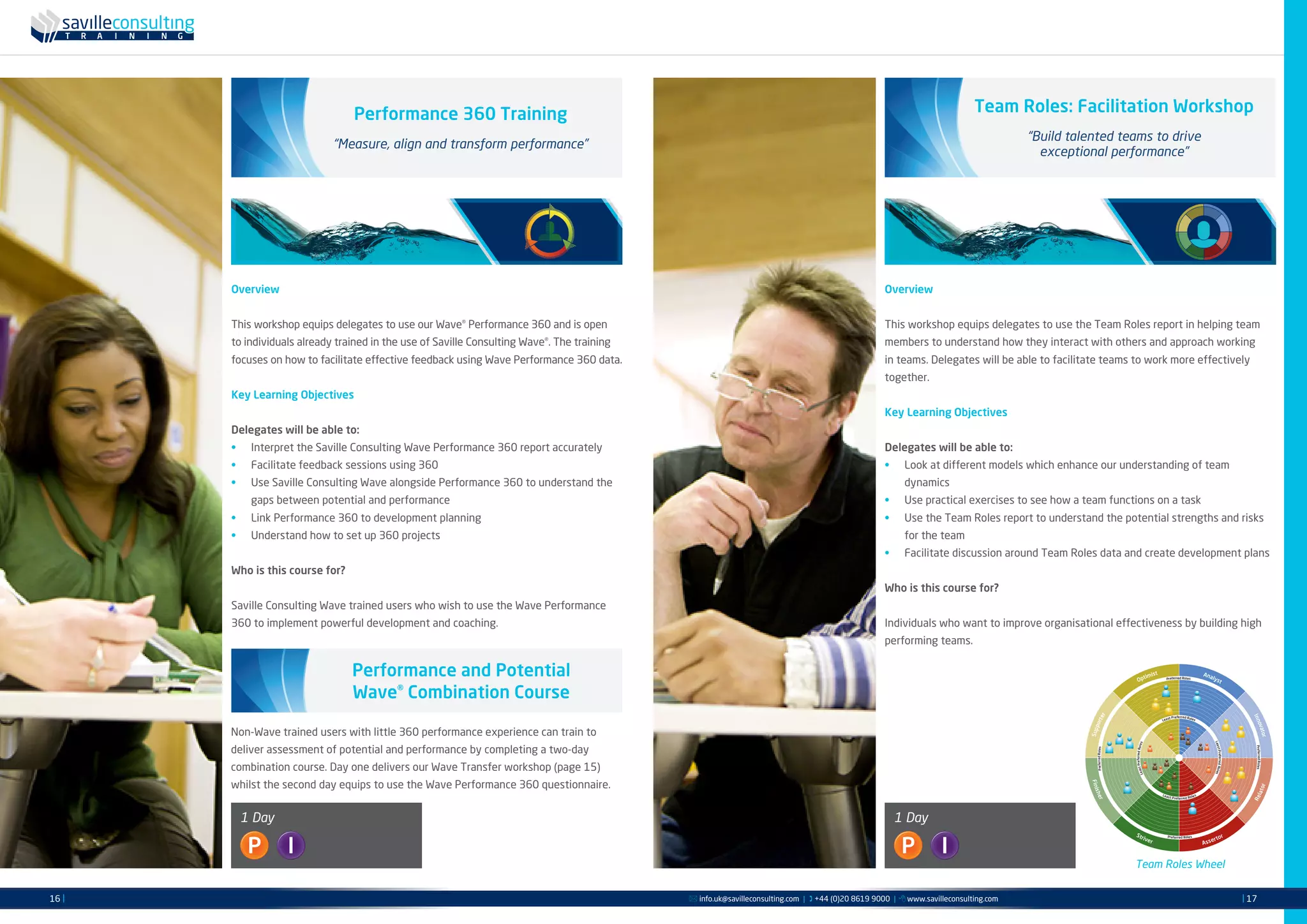 Saville Consulting Training brochure | PDF