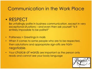 Training: Business Etiquette (Premium) | PPTX
