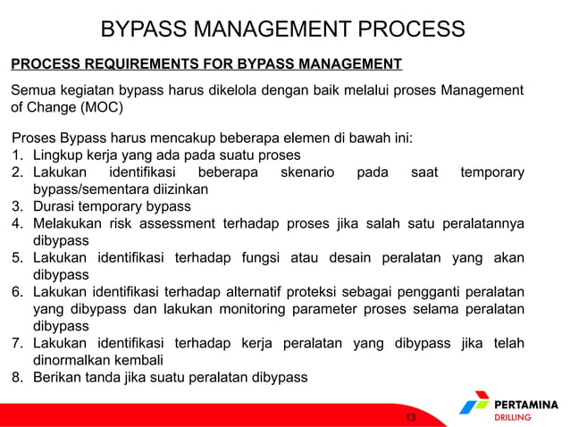 Training BYPASS MANAGEMENT PROCESS.pptx