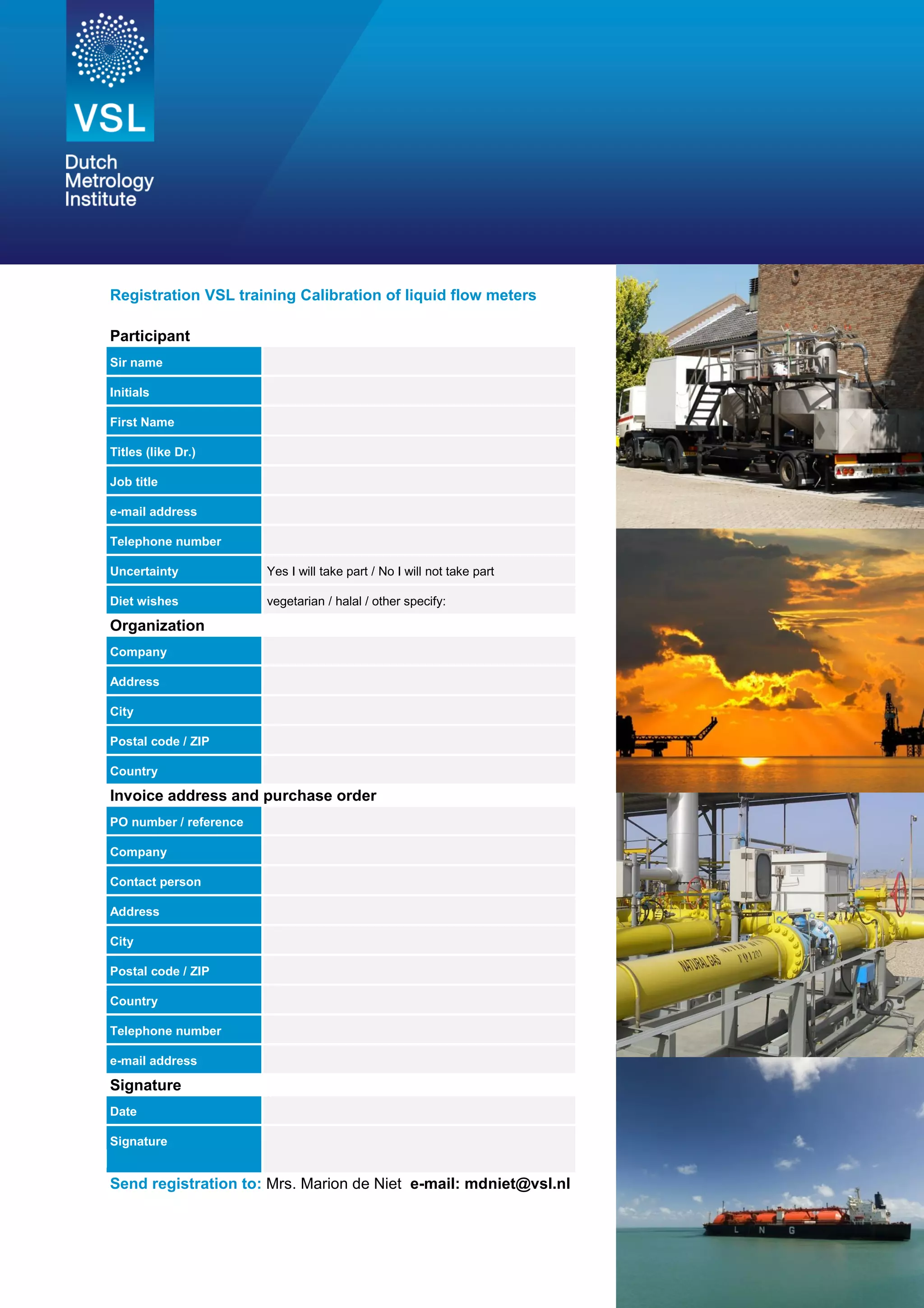 VSL Training calibration liquid flow meters | PDF