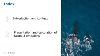 Training Carbon Footprint Scope 3: Emission Estimation | PDF