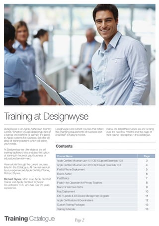 Training catalogue | PDF