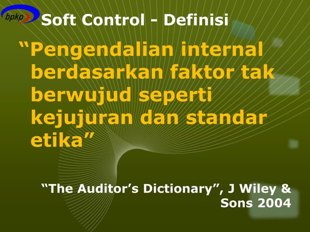 LINGKUNGAN PENGENDALIAN ( CEE) | PPTX