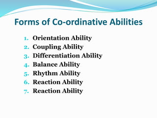 Mean and Methods to develop Co-ordination | PPTX