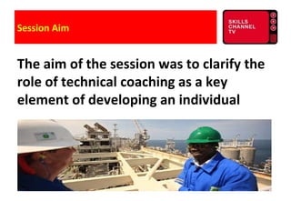 Training, Coaching And Mentoring | PPT