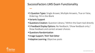 Training & competence assessments and adaptive learning | PDF
