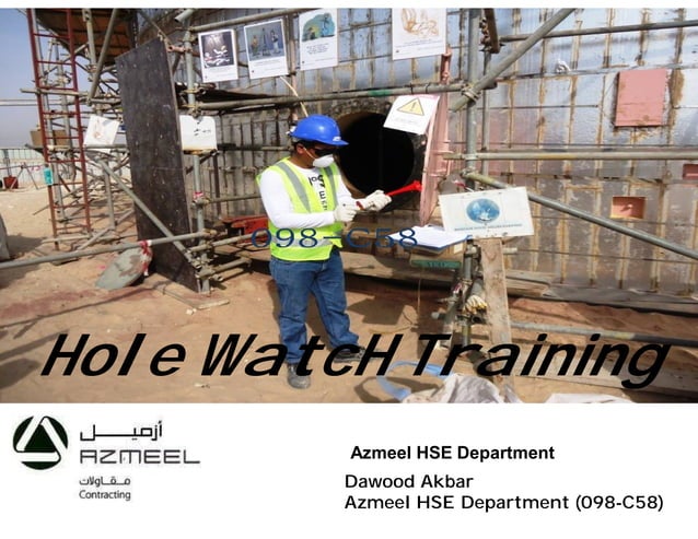 Training confined space entry holewatch man [compatibility mode] | PDF ...