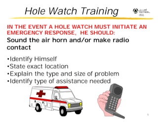Training confined space entry holewatch man [compatibility mode] | PDF